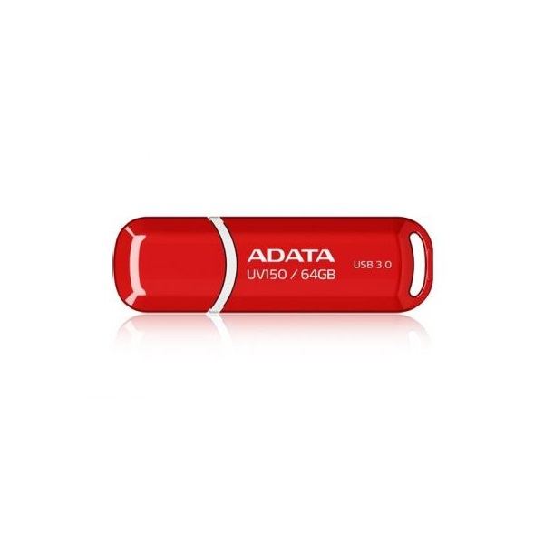 ADATA Pendrive 64GB, UV150 USB 3.2, Piros - CHS Hungary Kft.