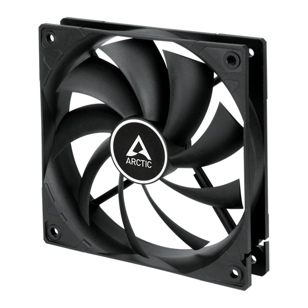 ARCTIC COOLING Rendszerhűtő Ventilátor F12 PWM PST CO Fekete, 12cm ...