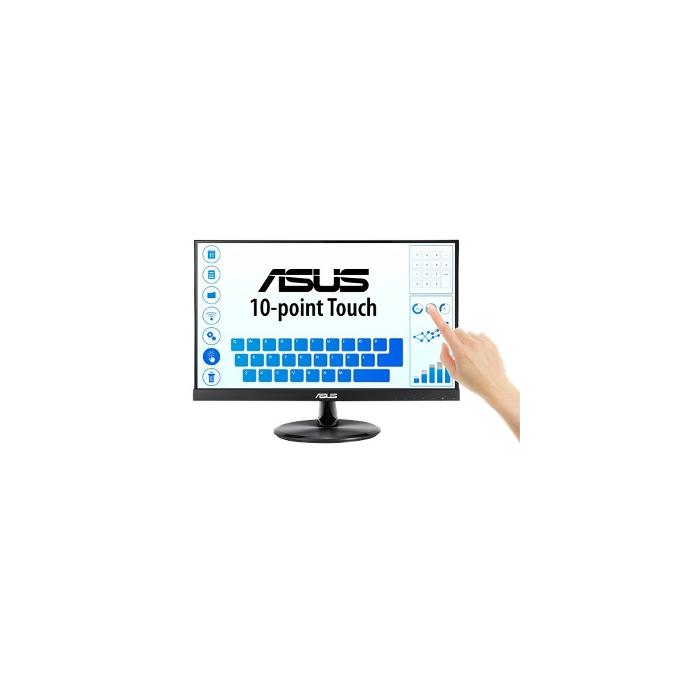 ASUS VT229H LED Monitor 21,5" IPS, 1920x1080, HDMI/D-Sub, hangszóró ...