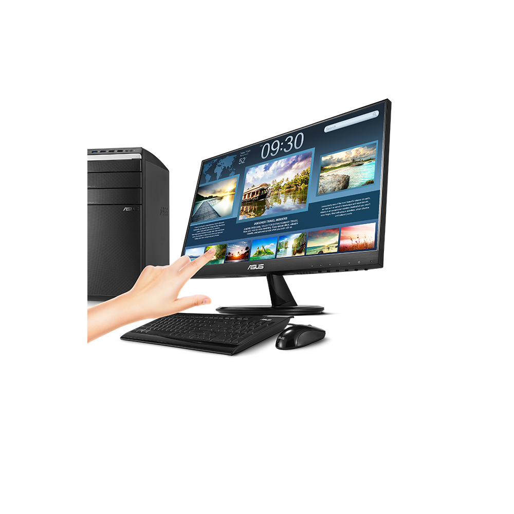 ASUS VT229H LED Monitor 21,5" IPS, 1920x1080, HDMI/D-Sub, hangszóró ...