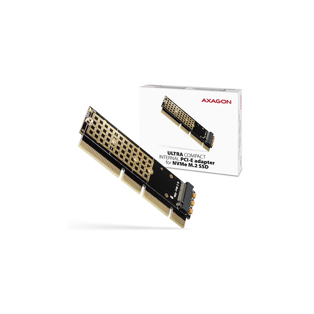 AXAGON PCEM2-1U PCIE NVME M.2 x16/x8/x4 M-Key slot adapter - CHS ...