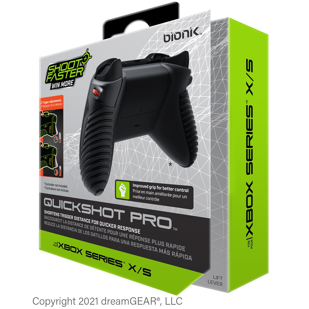 BIONIK XBOX Series S/X Kiegészítő Quickshot Pro Kontroller Ravasz ...