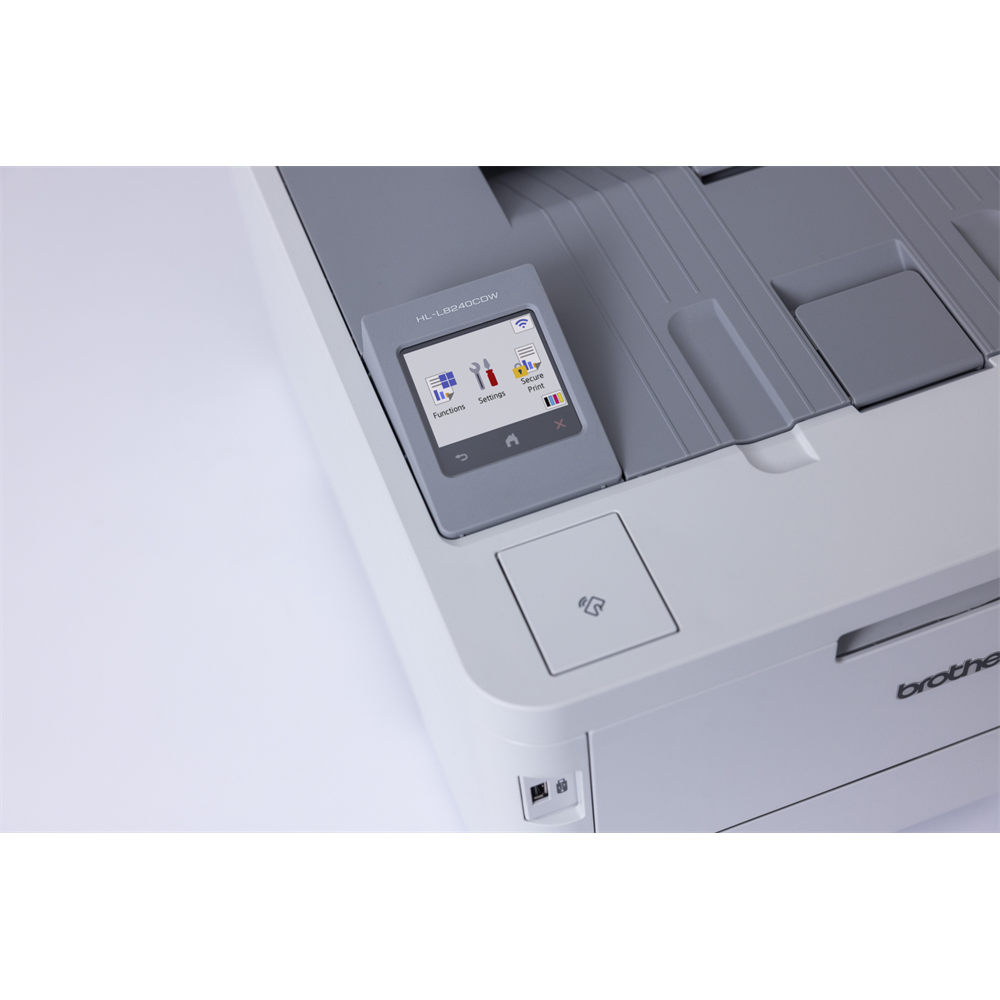 BROTHER Lézernyomtató HL-L8240CDW, A4, színes, 30 lap/perc, WiFi/LAN ...