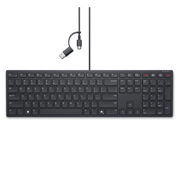 DELL Pro Vezetékes Billentyűzet - KB525C - Hungarian (QWERTZ) - CHS ...