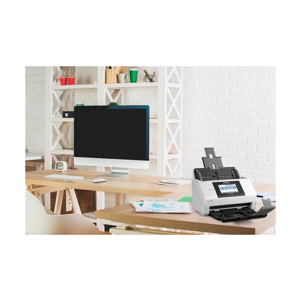 EPSON Docuscanner - WorkForce DS-790WN (A4, 600 DPI, 45 lap/perc, USB ...