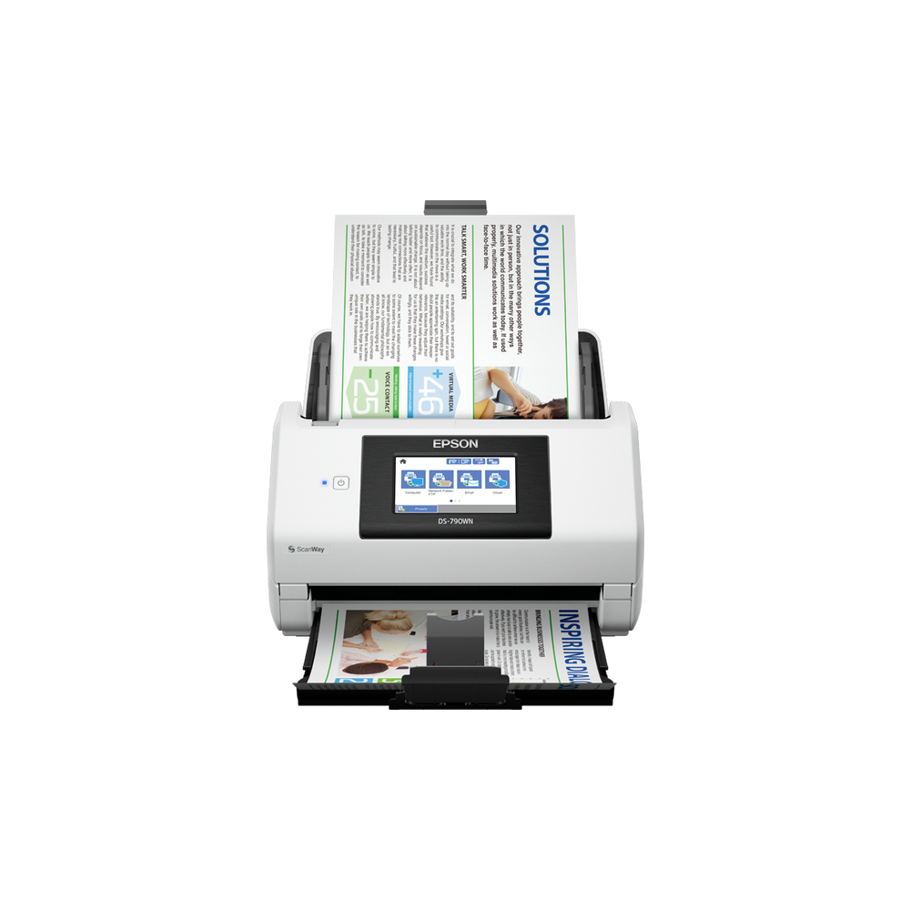 EPSON Docuscanner - WorkForce DS-790WN (A4, 600 DPI, 45 lap/perc, USB ...