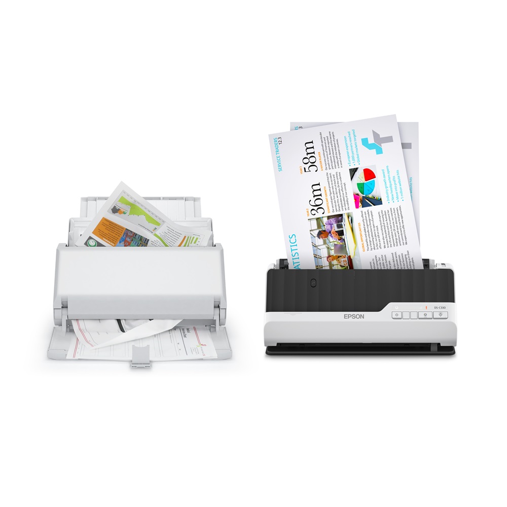 EPSON Docuscanner - WorkForce DS-C330 (A4, 600 DPI, 30 lap/perc, USB ...