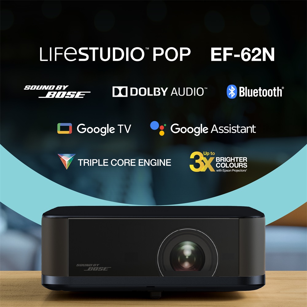 EPSON Projektor - Lifestudio Pop – EF-62N (3LCD, 1920x1080, 16:9, 700 ...