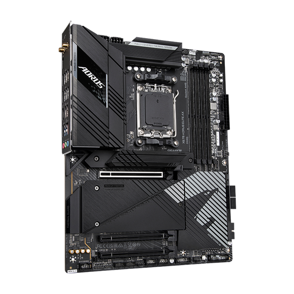 GIGABYTE Alaplap AM5 X670 AORUS ELITE AX AMD X670, ATX - CHS Hungary Kft.