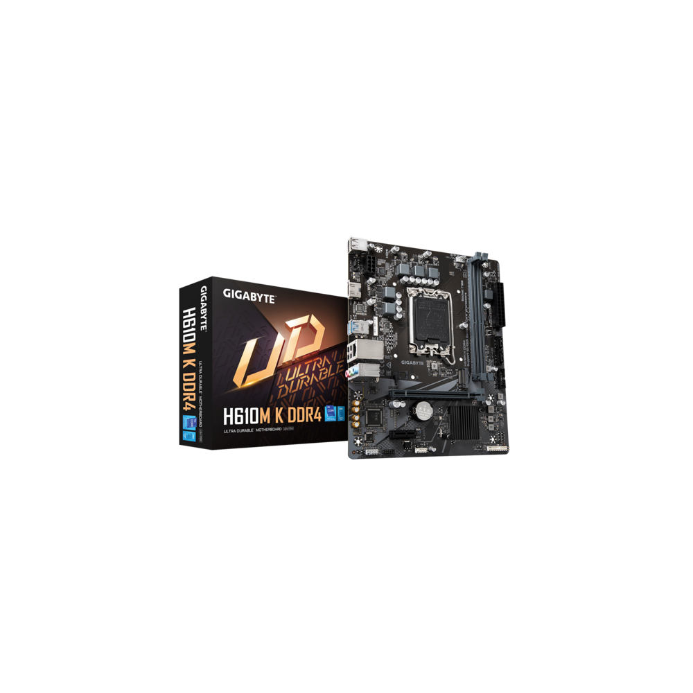 GIGABYTE Alaplap S1700 H610M K DDR4 INTEL H610, mATX - CHS Hungary Kft.