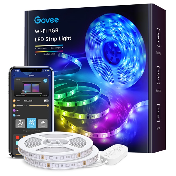 GOVEE RGB LED Strip Lights 10m - CHS Hungary Kft.