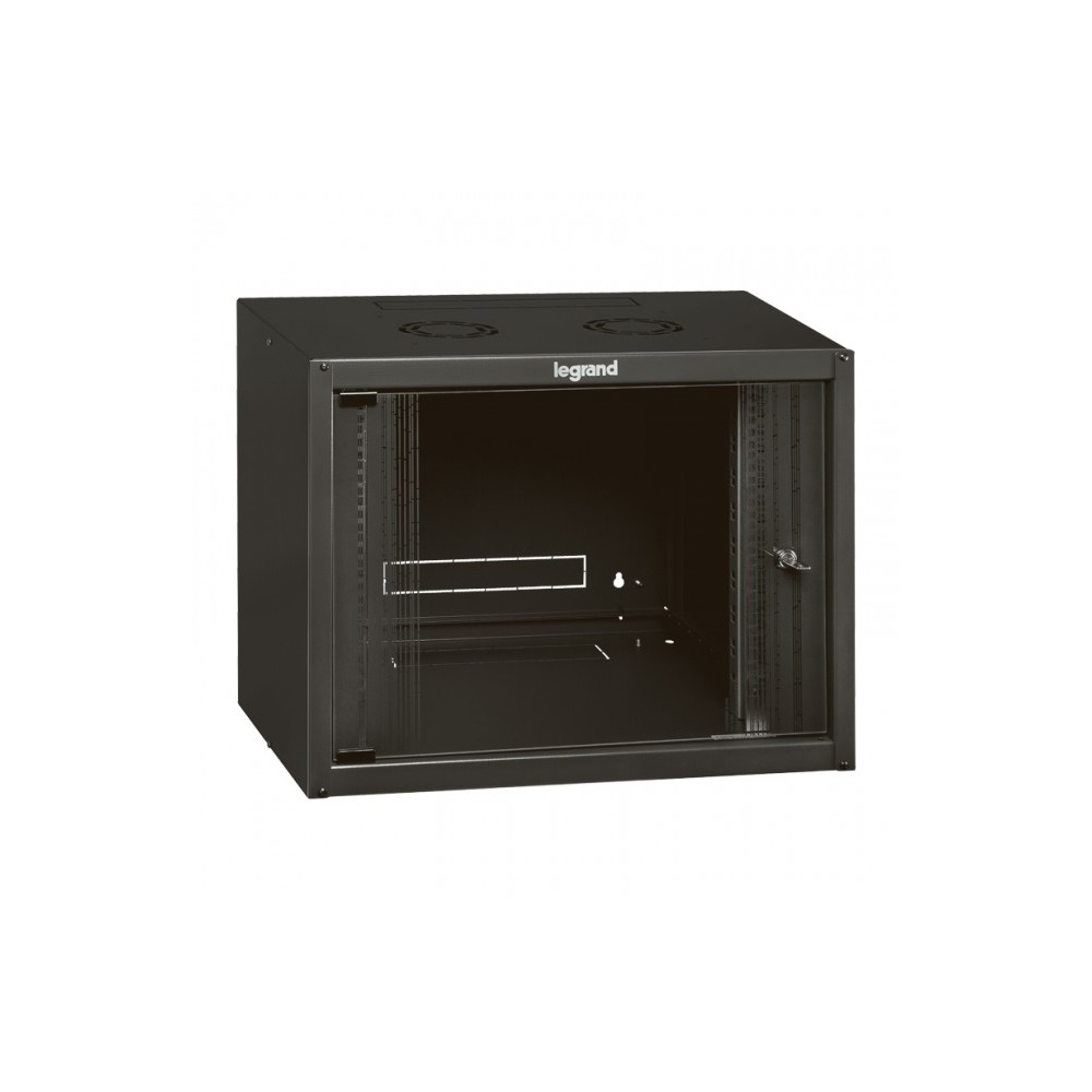 LEGRAND fali rack szekrény 19` 6U MAG: 362 SZÉL: 600 MÉLY: 400 antracit ...