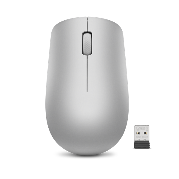 LENOVO 530 Wireless Mouse (Platinum Grey) - CHS Hungary Kft.