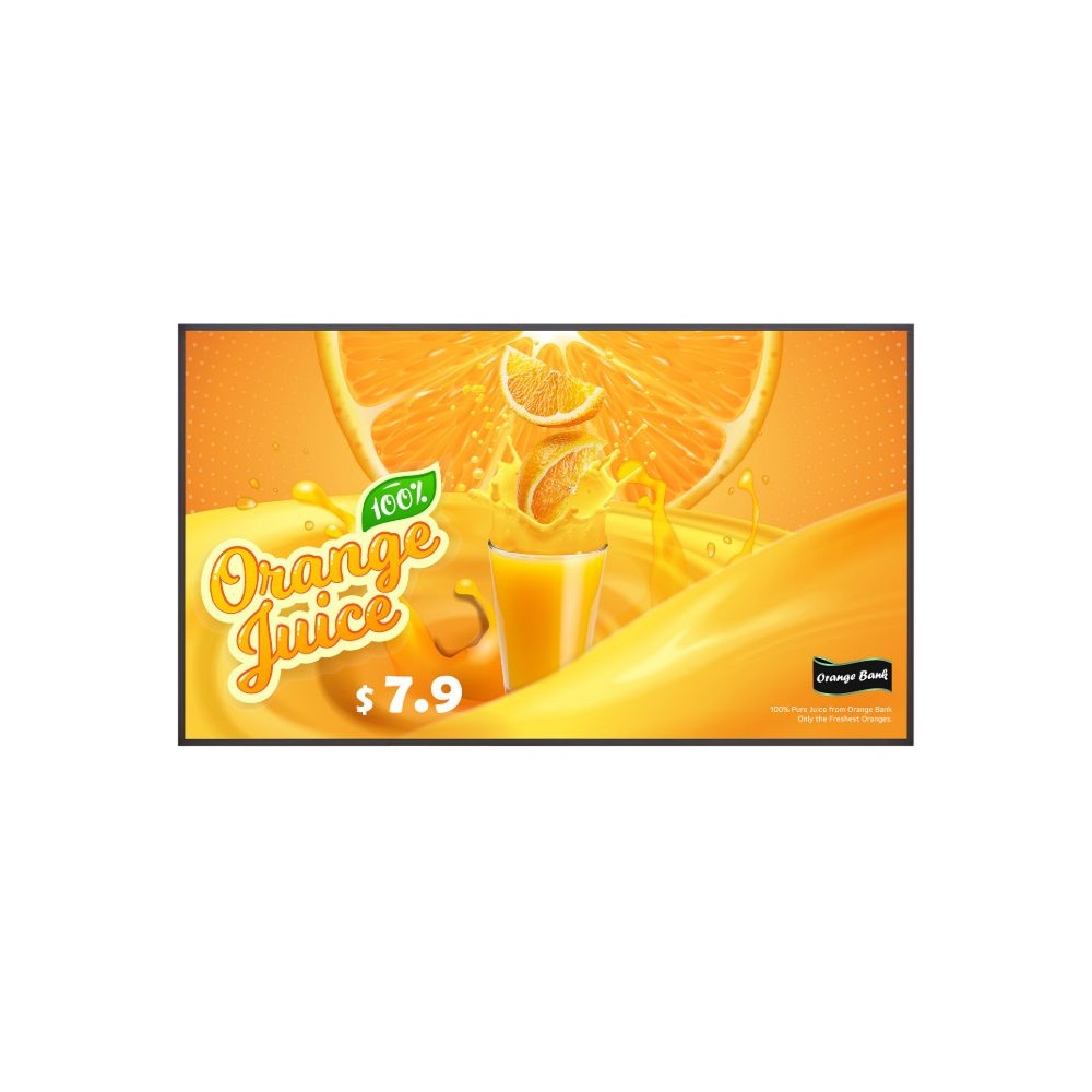 LG 24/7 Signage kijelző 55" 55UH5Q-E, 3840x2160, 500cd/m2, HDMIx3/DP/RS ...