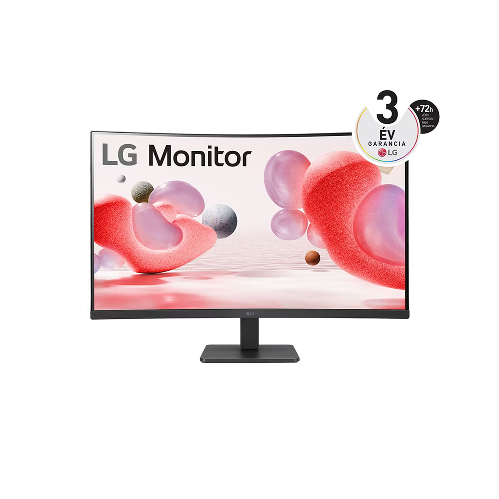 LG Ívelt VA monitor 31.5" 32MR50C-B, 1920x1080, 16:9, 250cd/m2, 5ms ...