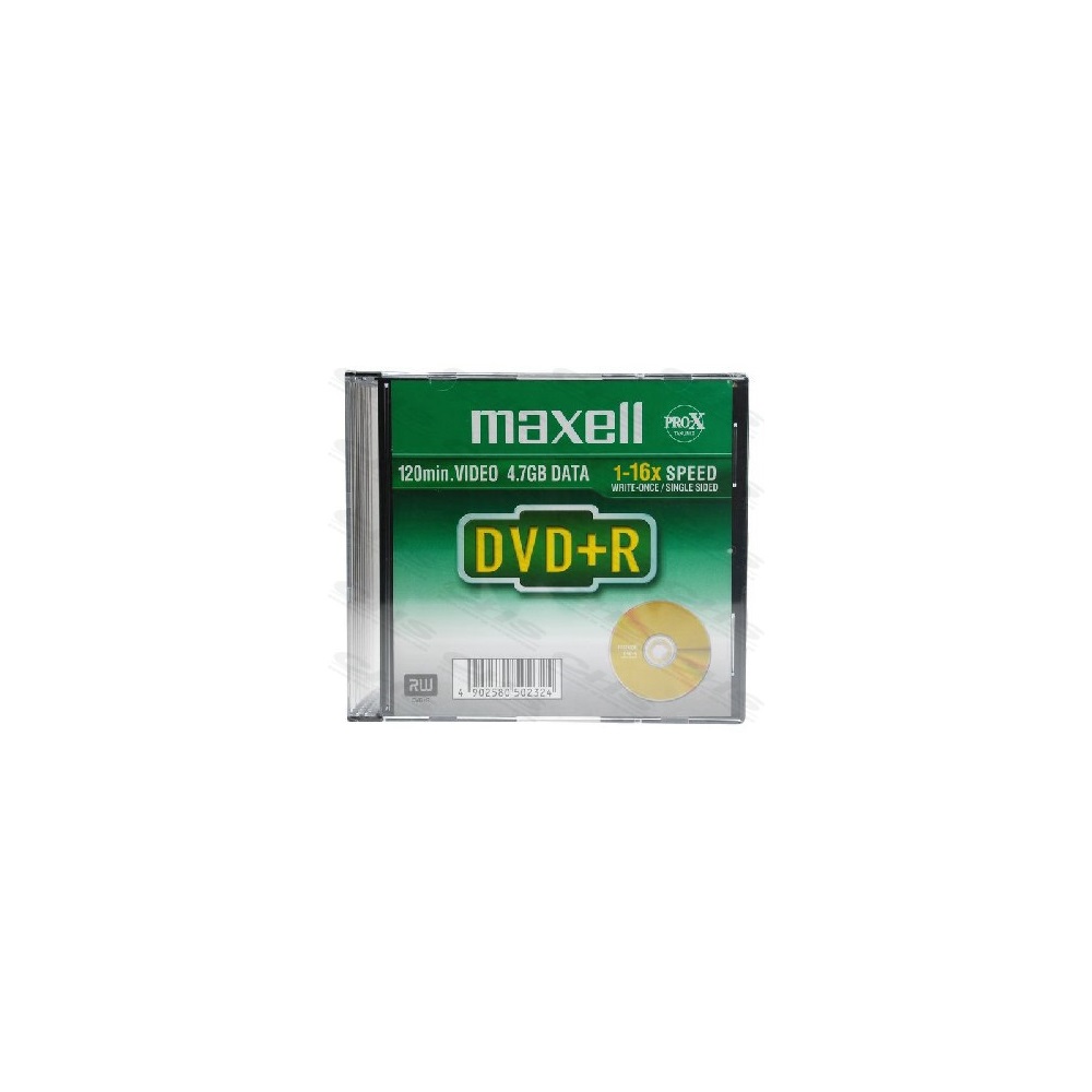 MAXELL DVD lemez +R 4.7GB 16x Slim tok - CHS Hungary Kft.
