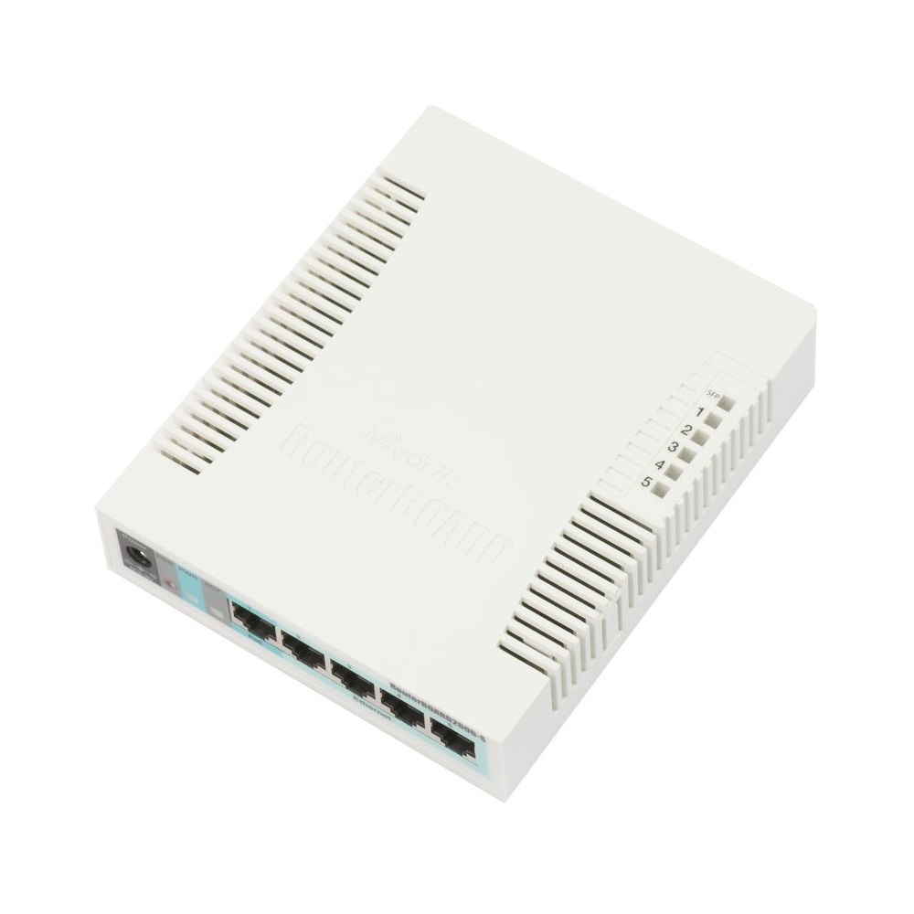 MIKROTIK Cloud Smart Switch 5x1000Mbps + 1x1000Mbps SFP, Menedzselhető ...