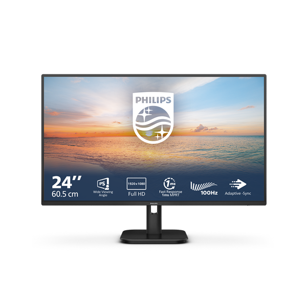 PHILIPS IPS monitor 23.8" 24E1N1100A, 1920x1080, 16:9, 250cd/m2, 4ms ...