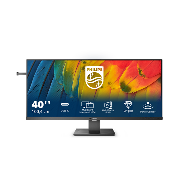 Philips IPS monitor 40" 40B1U5600, 3440x1440, 21:9, 500cd/m2, 4ms ...