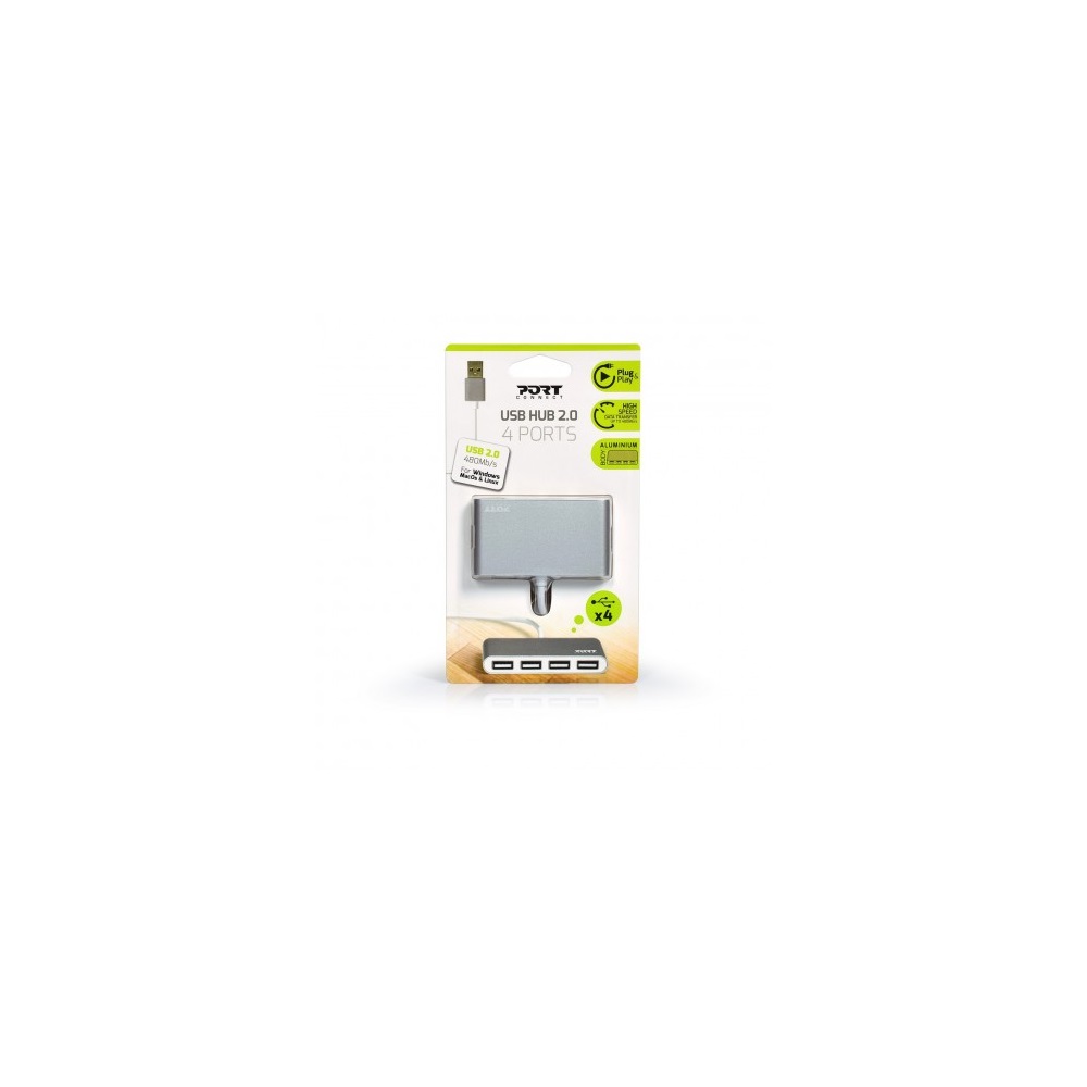 PORT DESIGNS 900120, USB HUB 4 PORTS 2.0 - CHS Hungary Kft.