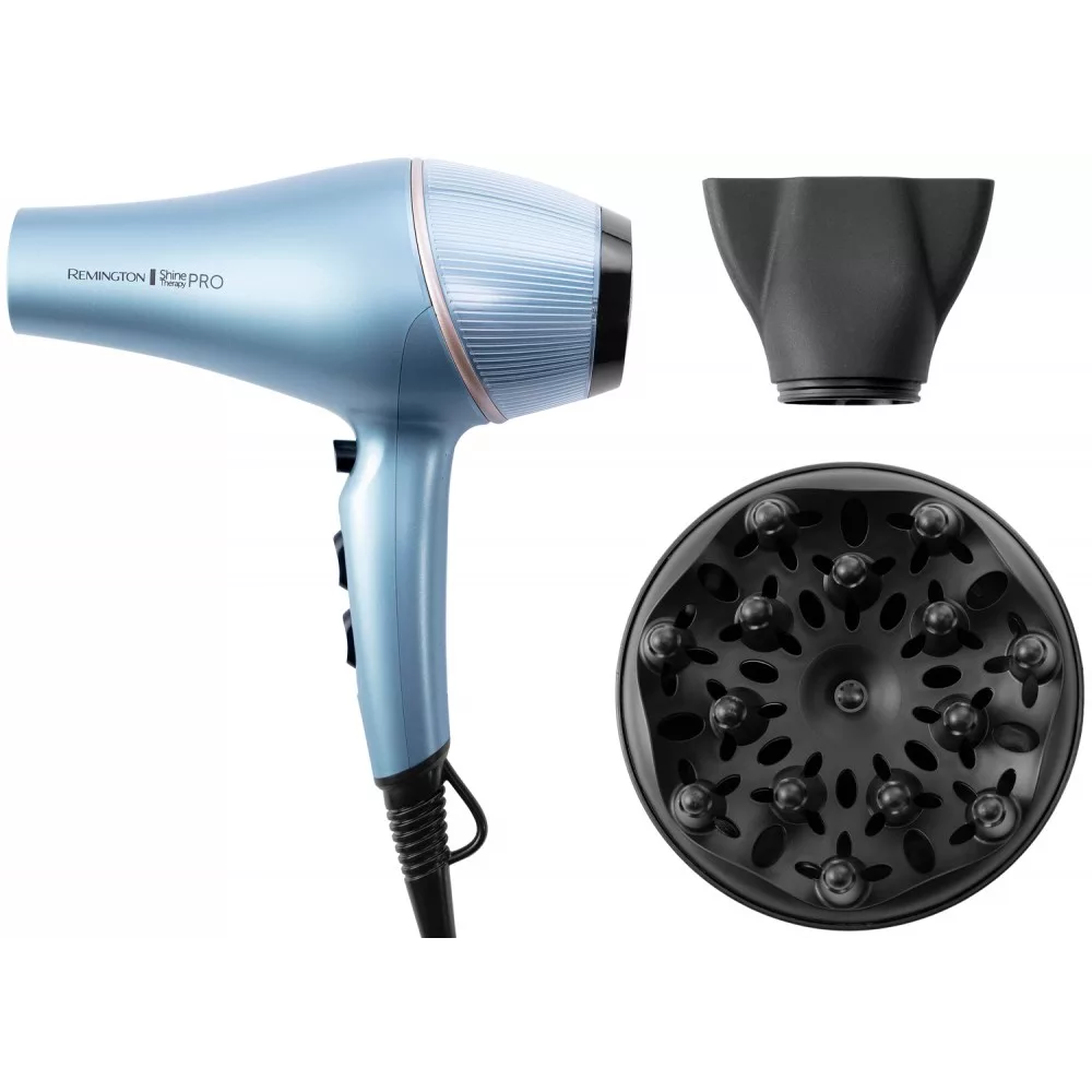 REMINGTON AC9300 Shine Therapy PRO hajszárító, 2200W AC motor, 3 hőfok ...