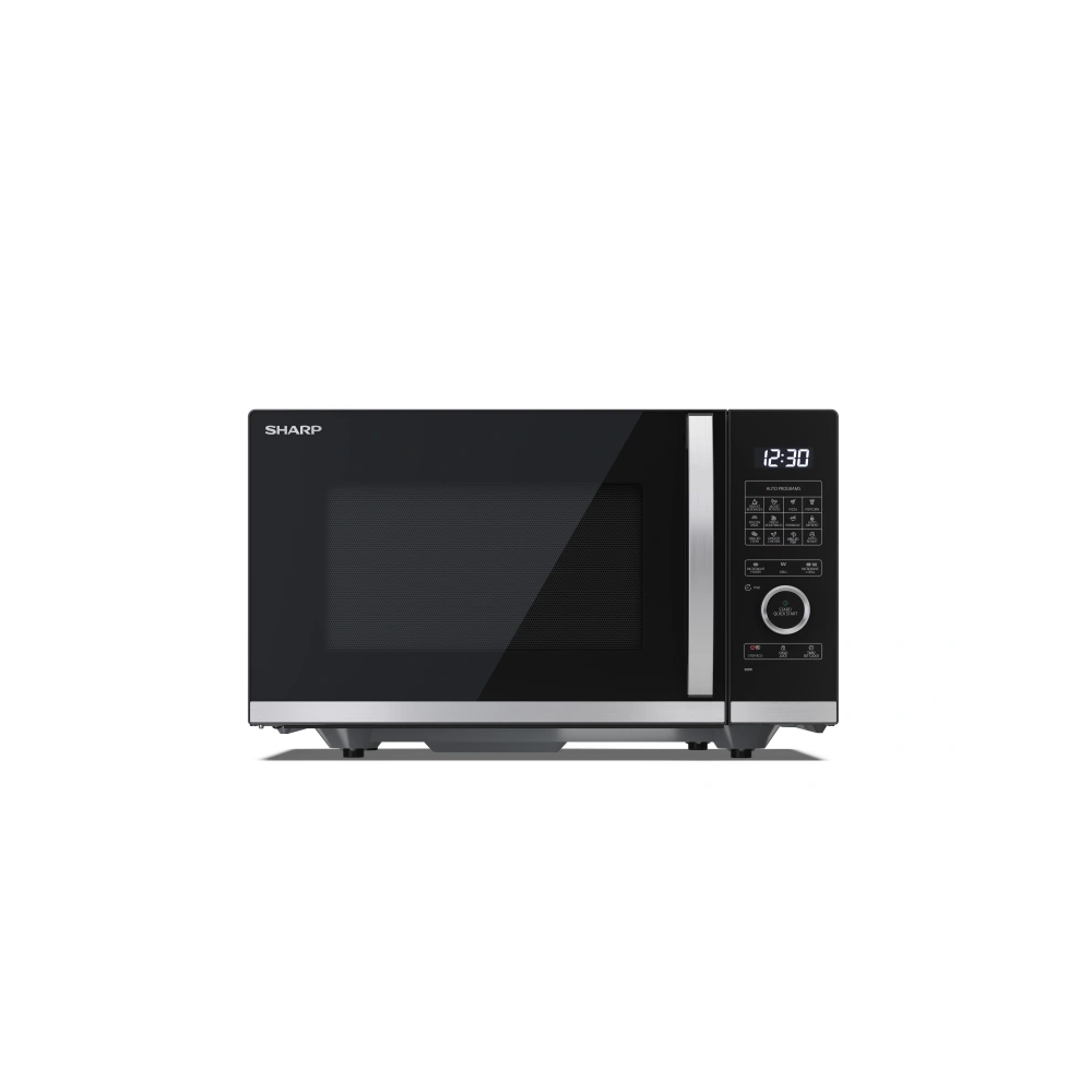 SHARP YC-QG254AEB 25L, forgótányér nélküli, grilles mikrohullámú sütő ...