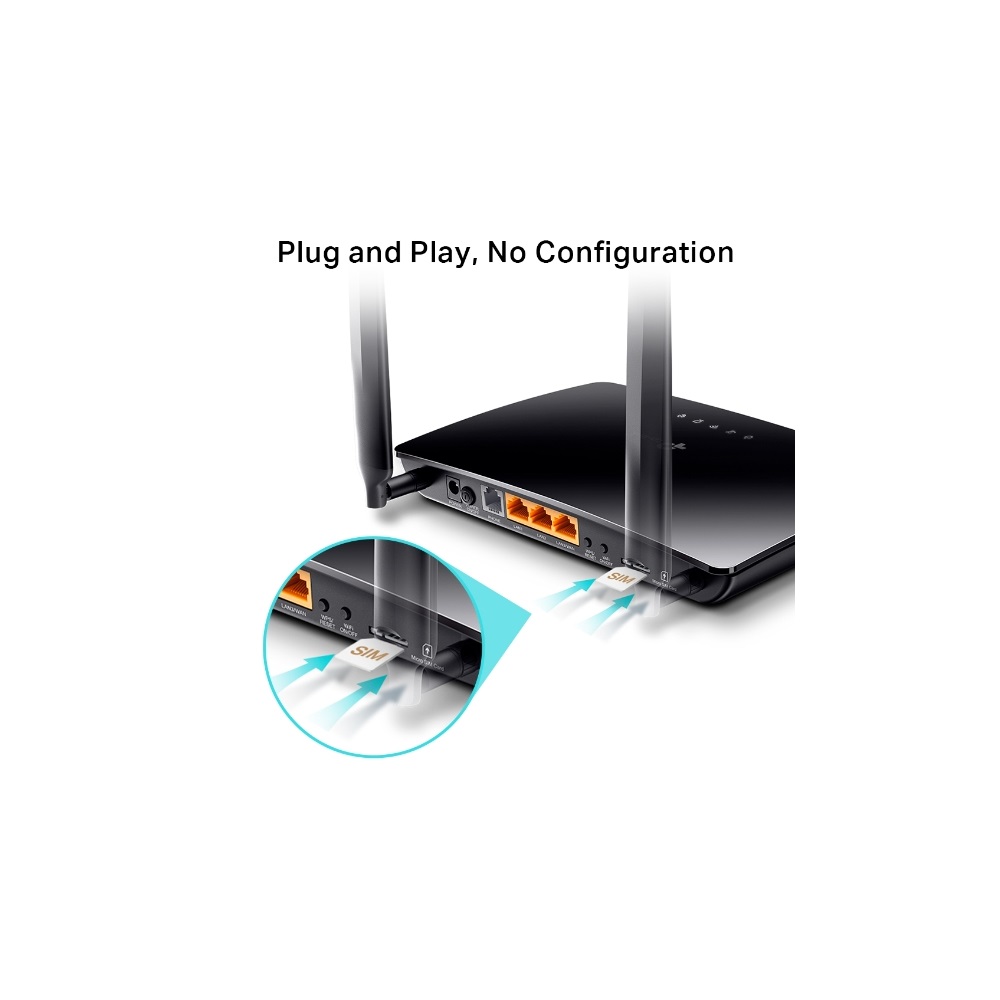 TP-LINK 3G/4G Modem + Wireless Router N-es 300Mbps 1xWAN(100Mbps ...