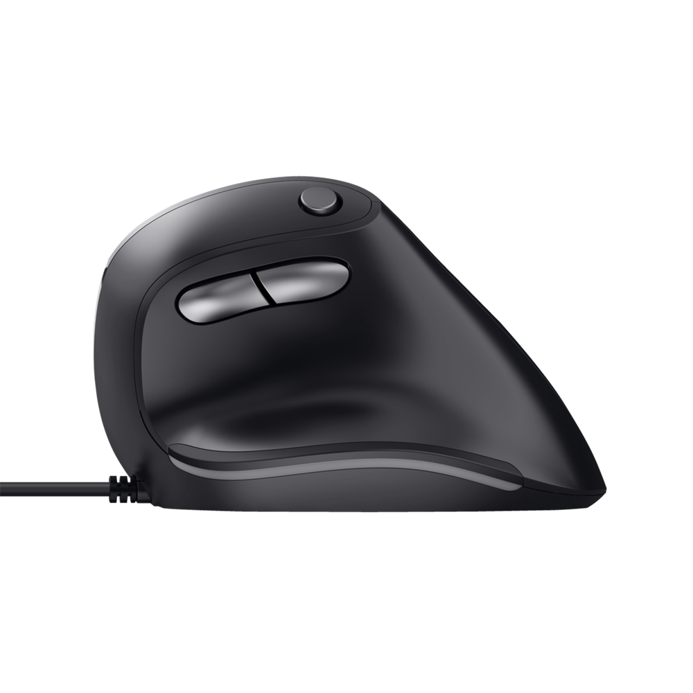 TRUST 24635, Bayo Vertical ergonomic mouse, Black - CHS Hungary Kft.