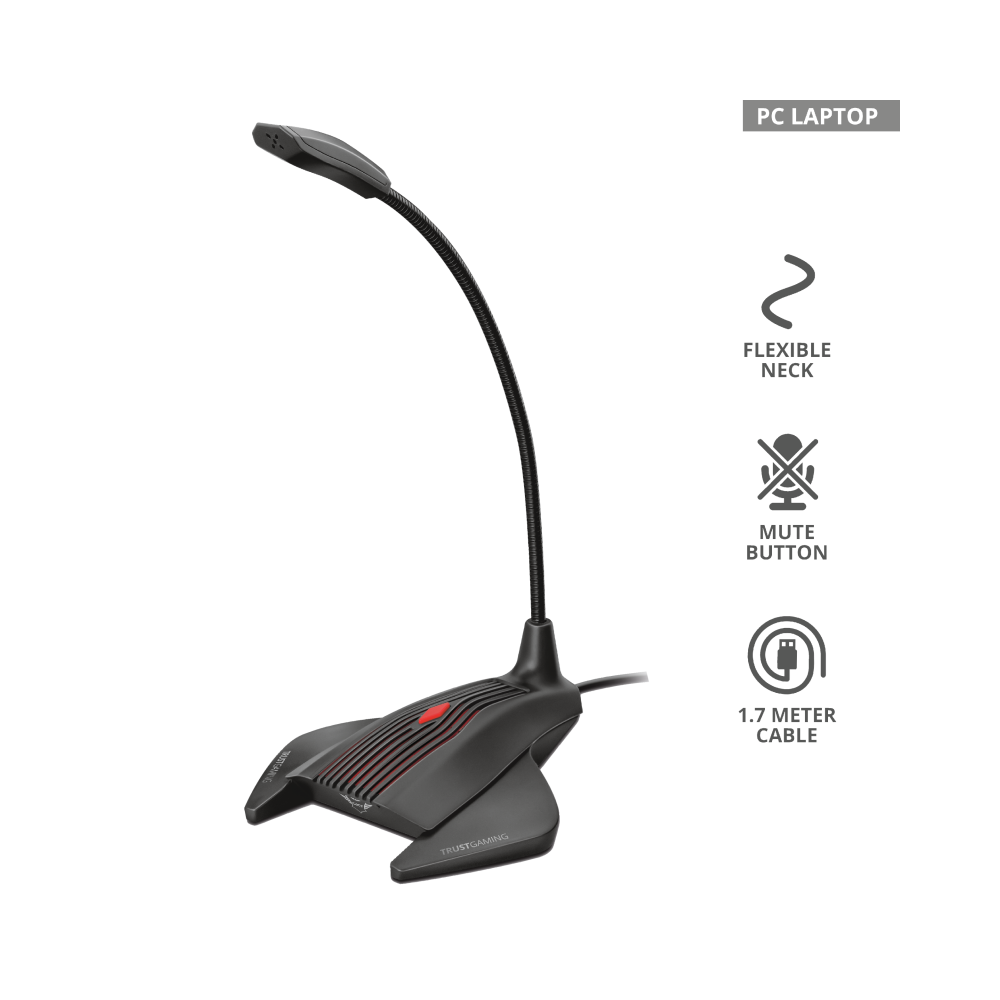 TRUST Gaming mikrofon 23467 (GXT 239 Nepa Gaming Microphone) - CHS ...