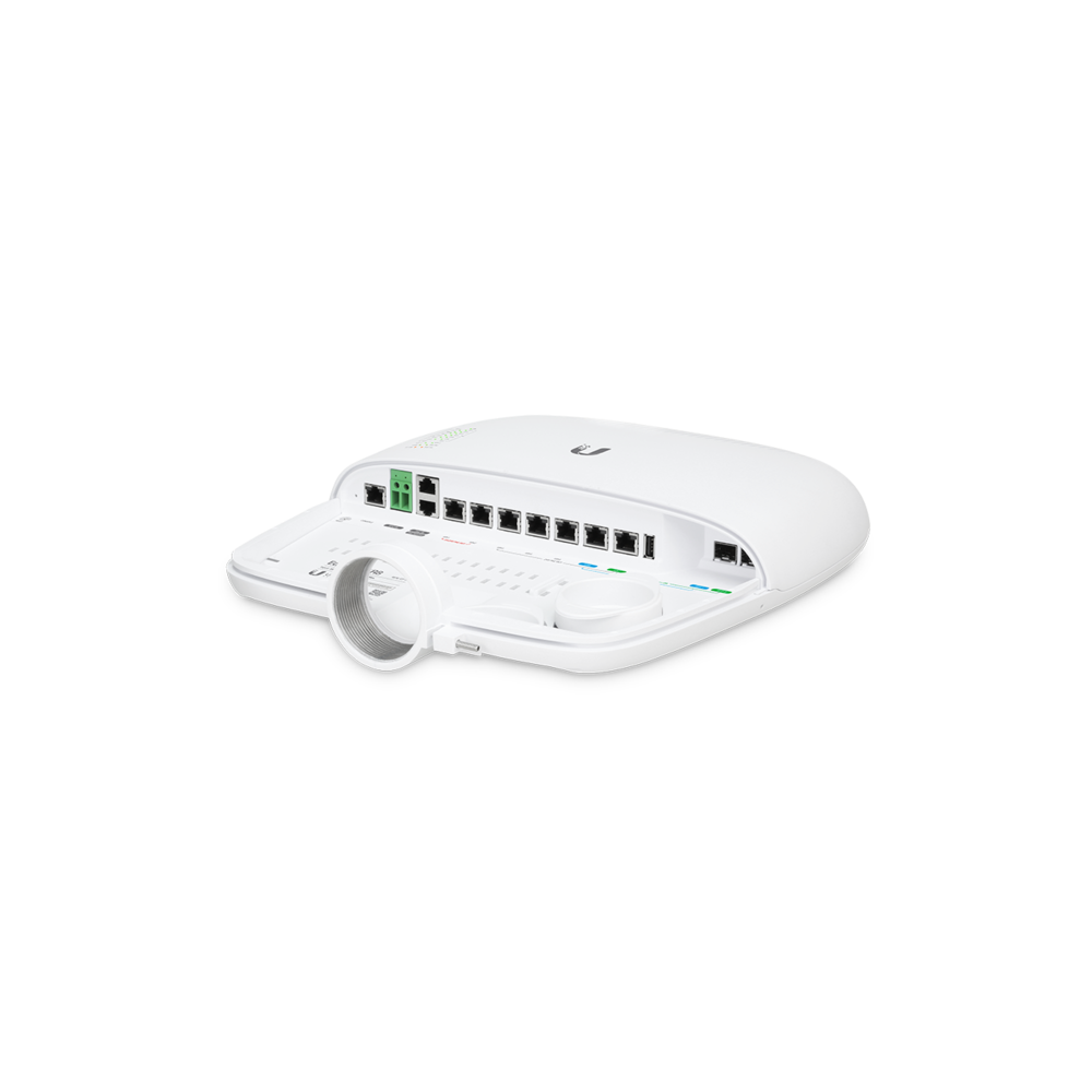 UBiQUiTi EdgePoint Router 6x1000Mbps (POE) + 2x1000Mbps SFP Combo ...