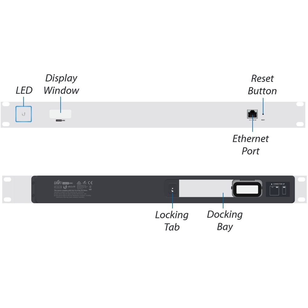 UBiQUiTi Kiegészítő Cloud Key Rack Mount, CloudKey G2 és CloudKey G2 ...