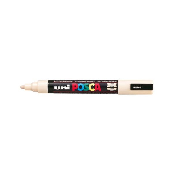 UNI POSCA Marker Pen PC-5M Medium - Beige - CHS Hungary Kft.