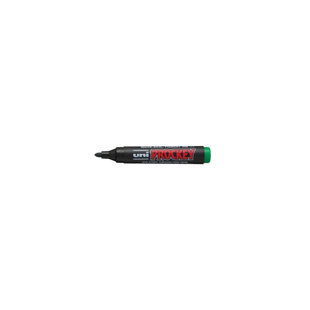 UNI Prockey Marker Pen Medium Bullet Tip PM-122 - Green - CHS Hungary Kft.