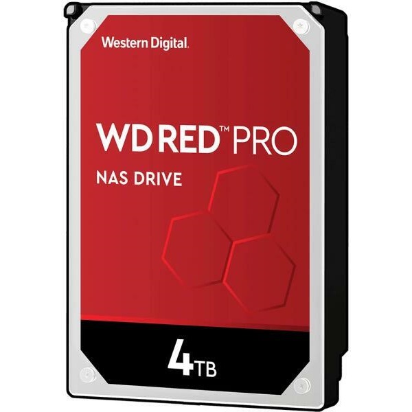WESTERN DIGITAL 3.5" HDD SATA-III 4TB 7200rpm 256MB Cache, RED Pro ...