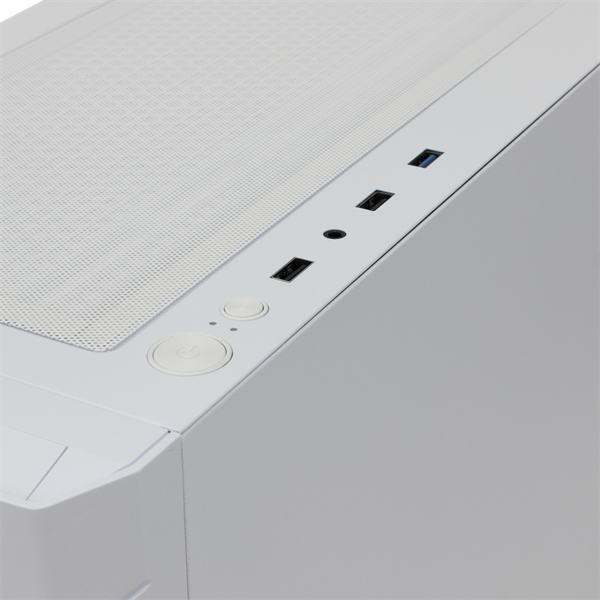 White Shark BULLET-WHITE GCC-2303 Számítógép ház, fehér, ATX mid Tower ...