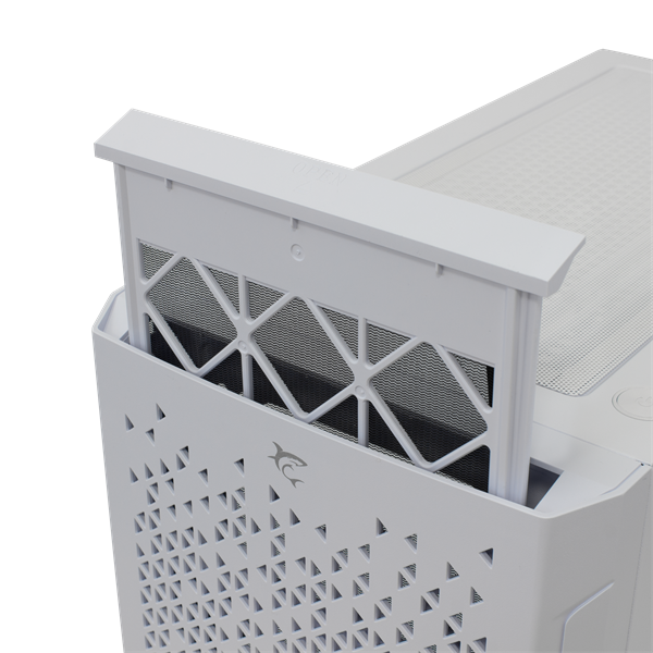 White Shark BULLET-WHITE GCC-2303 Számítógép ház, fehér, ATX mid Tower ...