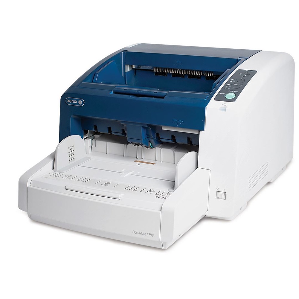 XEROX Docuscanner Documate 4799, 100 lap/perc, 600 dpi, 24 bit ...