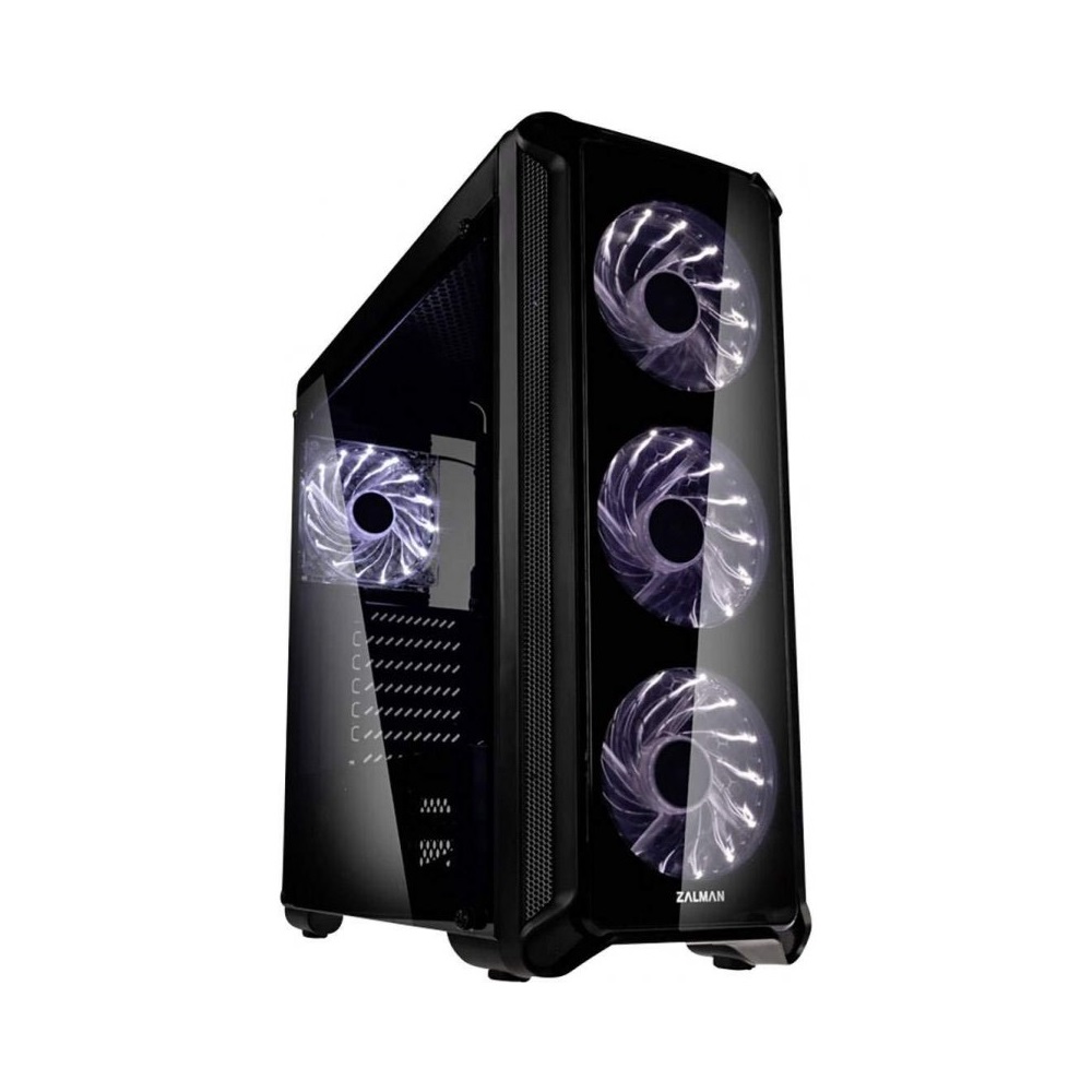 ZALMAN Ház Midi ATX I3 EDGE Tápegység nélkül, Fekete - CHS Hungary Kft.